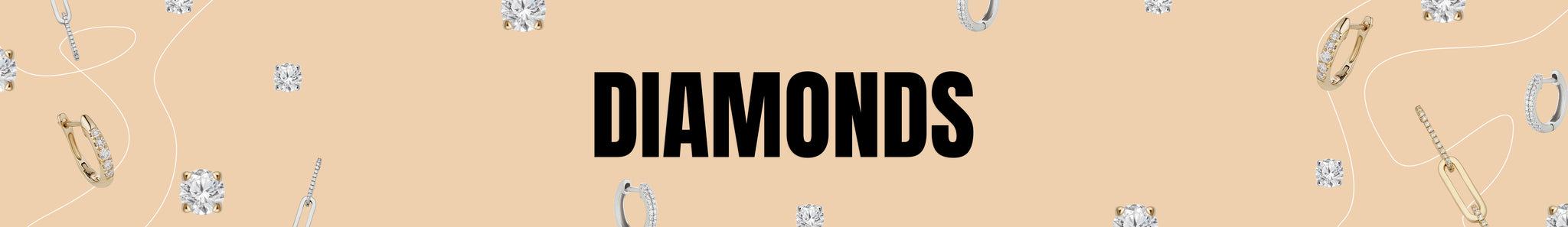 Diamond Earrings – Solid 10K & 14K Gold | Oradina