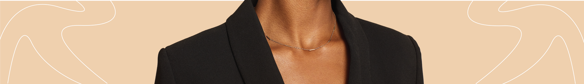 Solid Gold Choker Necklaces – 10K & 14K | Oradina