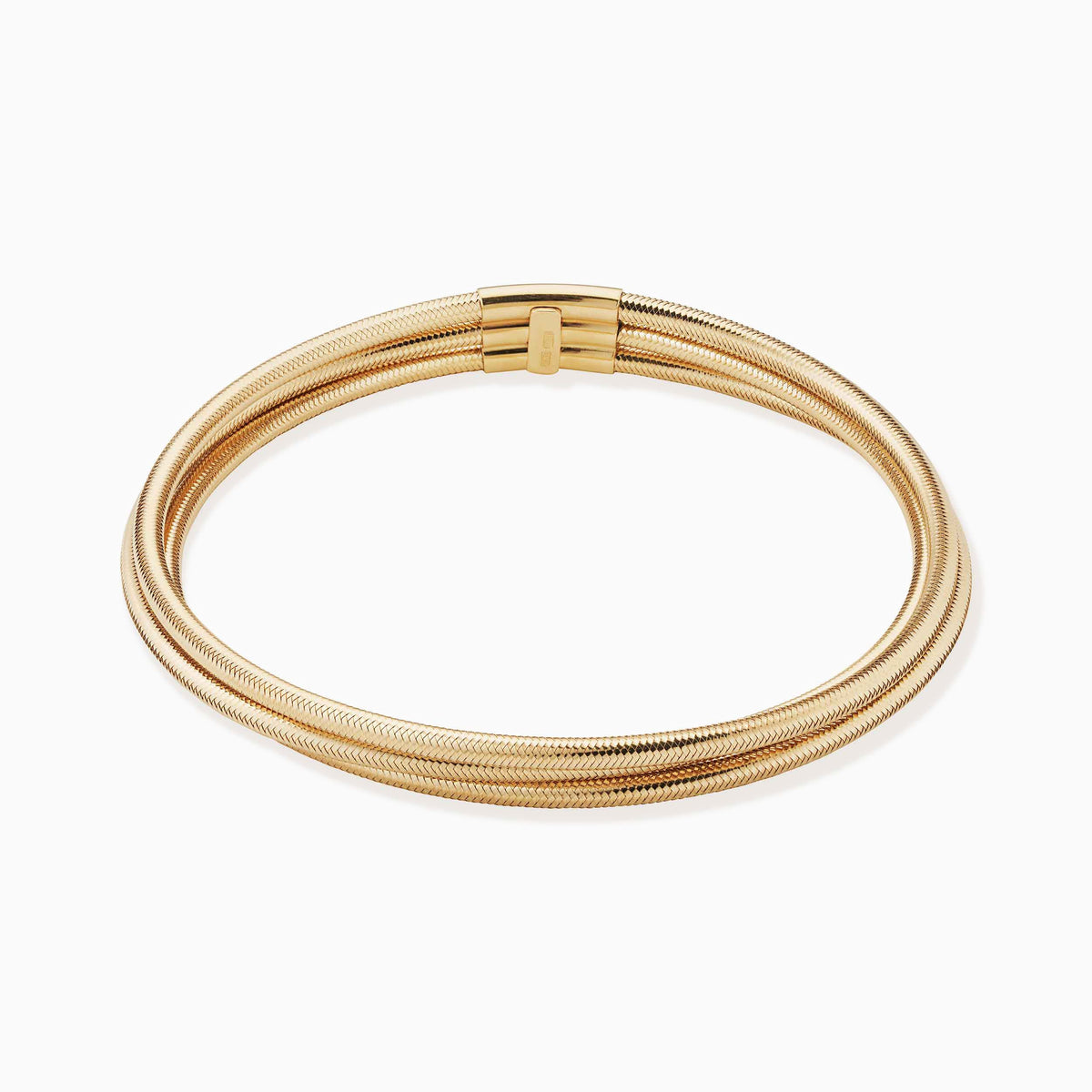 Mesh Glamour Stack Bracelet