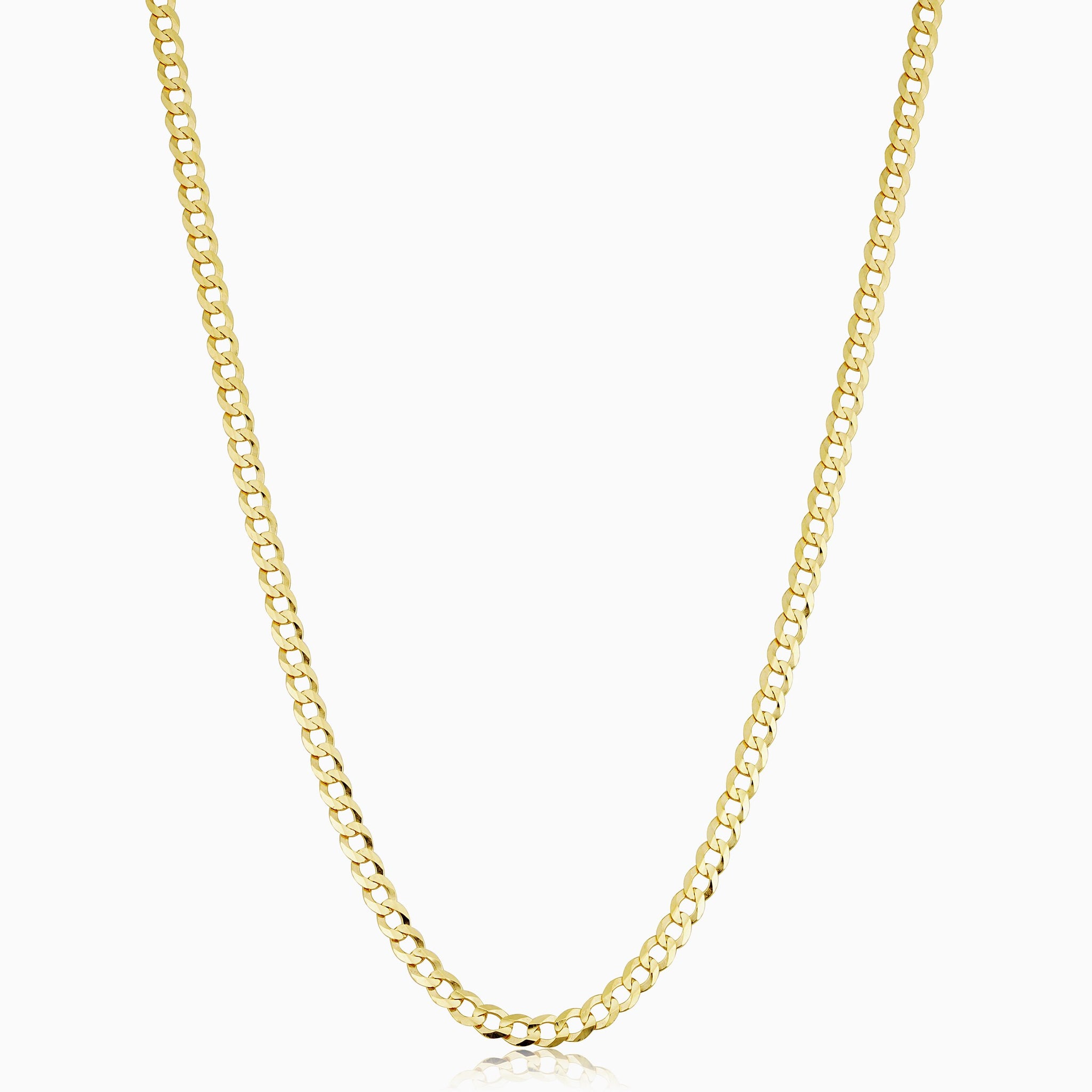 Carmine Curb Necklace