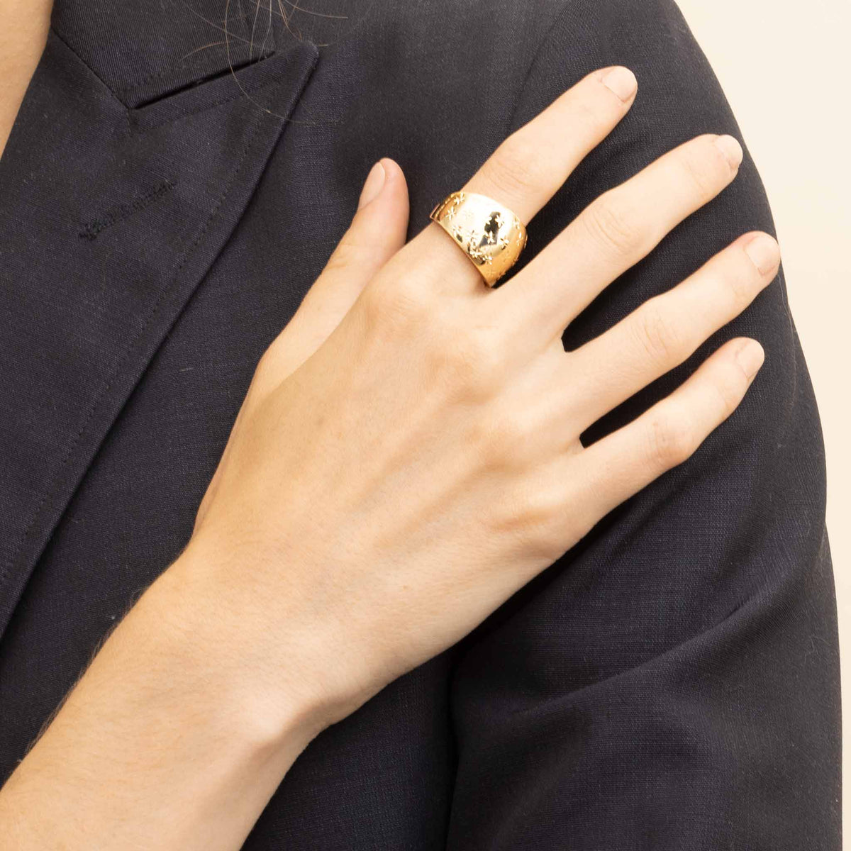 Starry Night Dome Ring – Oradina